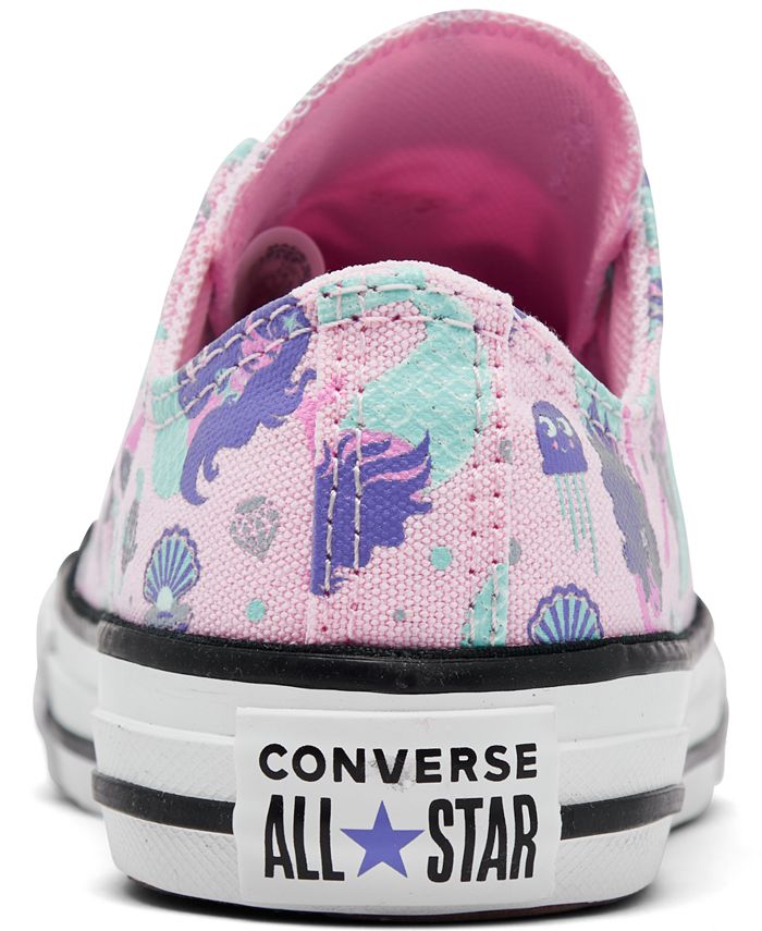 Converse Little Girls Chuck Taylor All Stars Mermaids Casual Sneakers ...