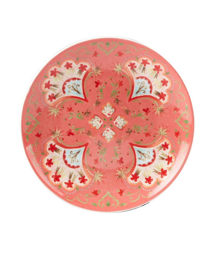 Certified International Francesca Canape Plate, Set of 6 - Macy's