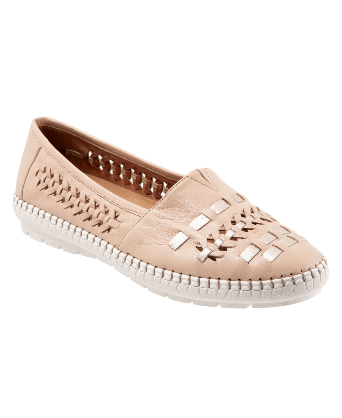 Click here for Trotters Rory Flat - Nude Gold prices