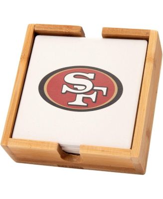 San Francisco 49ers Four-Pack Team Logo Square Coaster Set - Macy's