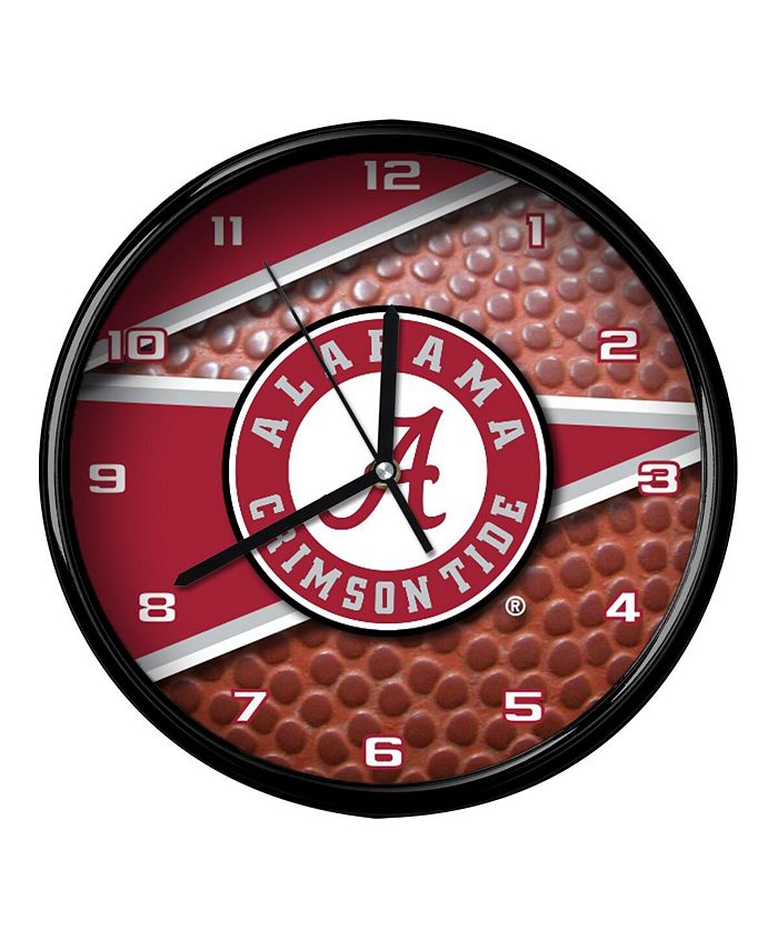 Memory Company Alabama Crimson Tide 12" Football Clock - Macy's
