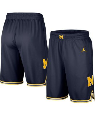 Men's Jordan Navy Michigan Wolverines Limited Basketball Shorts - Macy's