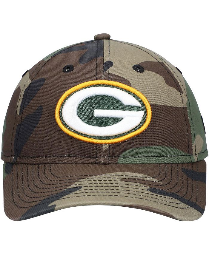 New Era Big Boys Camo Green Bay Packers Core Classic 2.0 9Twenty ...