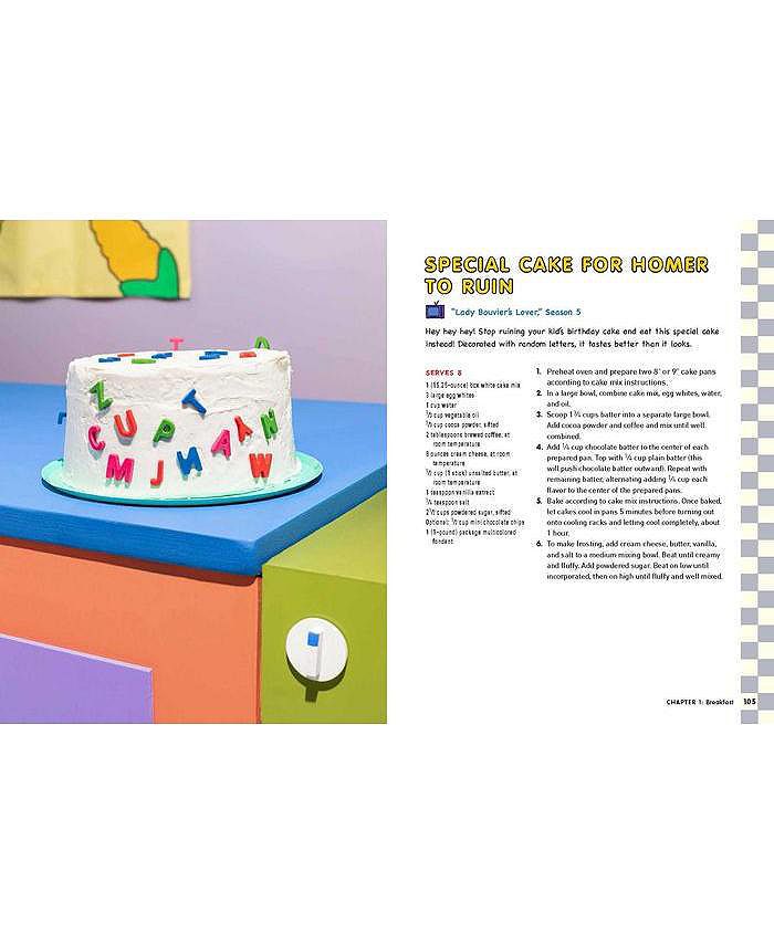 Barnes & Noble The Unofficial Simpsons Cookbook - From Krusty Burgers ...