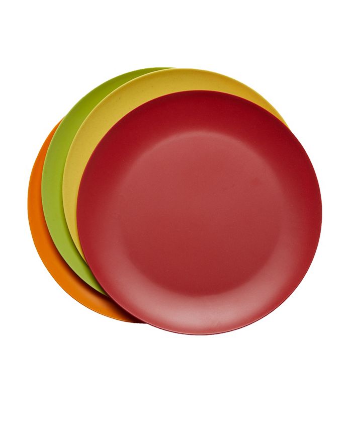 Tableau Bamboo Dinner Plates, Set of 4 - Macy's