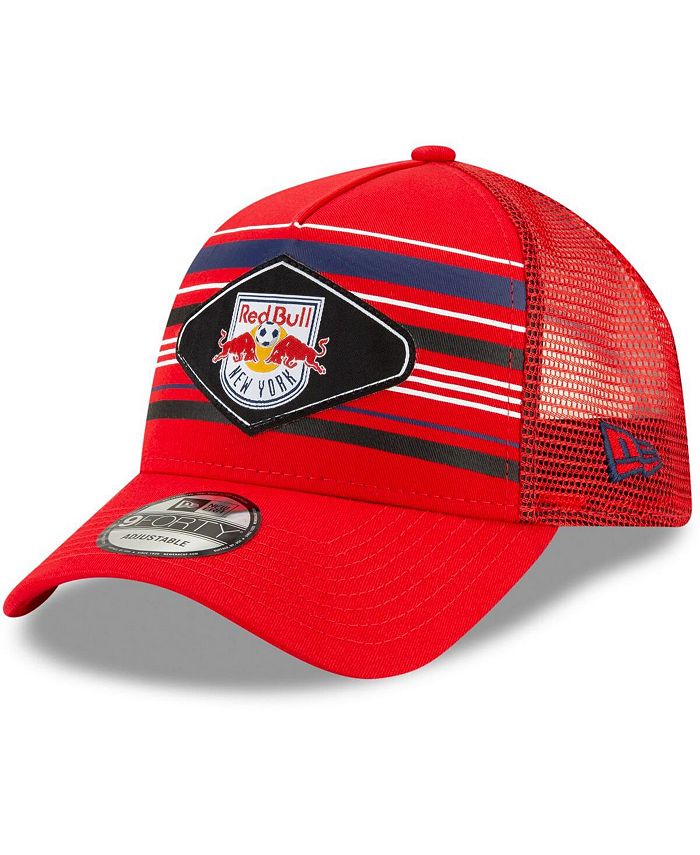 New Era Men's Red New York Red Bulls Shoreline 9FORTY Adjustable ...