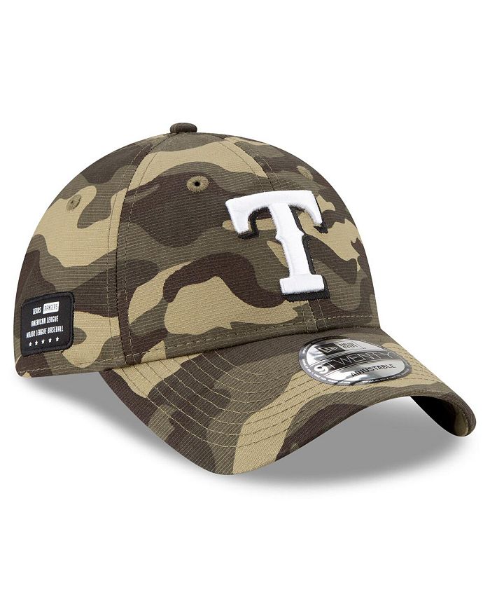 New Era Men's Camo Texas Rangers 2021 Armed Forces Day 9TWENTY ...