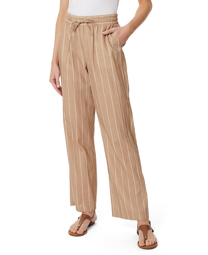 Jones New York Women's Pull On Drawstring Slash Pocket Trouser Pants ...