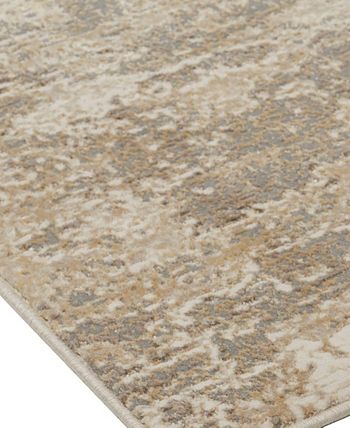 Feizy Parker R3701 7'9" x 7'9" Round Area Rug - Macy's