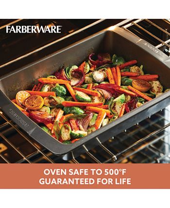 Farberware Bakeware Nonstick Roaster with U-Rack - Macy's