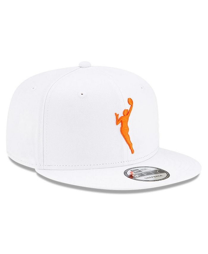 New Era Men's White Wnba 9FIFTY Snapback Adjustable Hat - Macy's