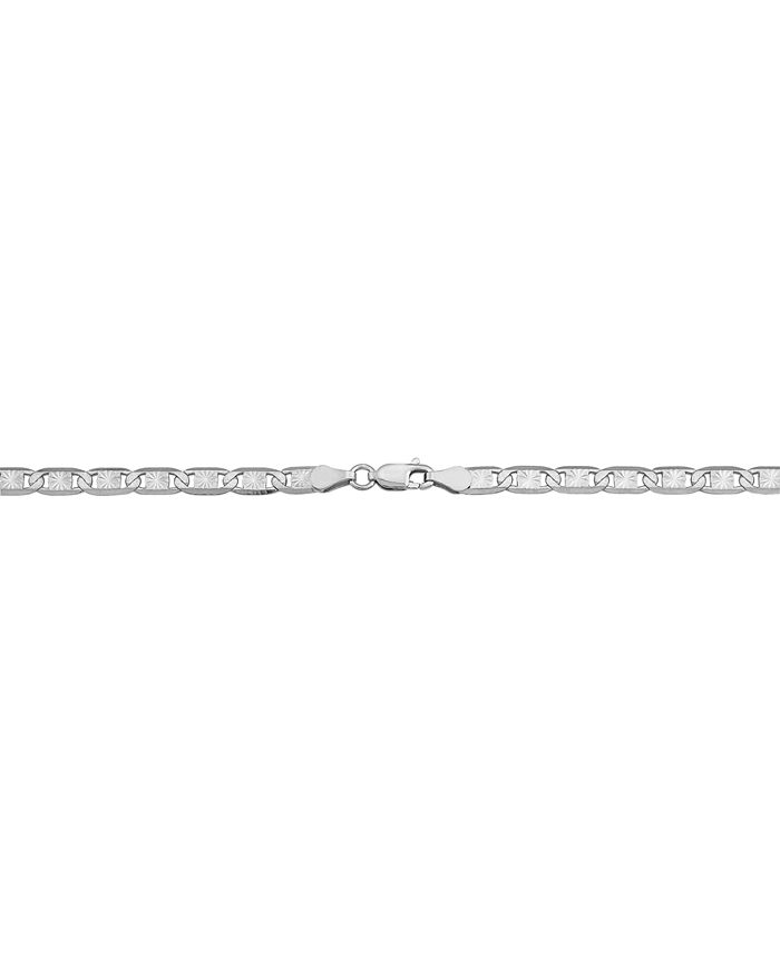 Macy's Valentina Link 22" Chain Necklace in Sterling Silver - Macy's
