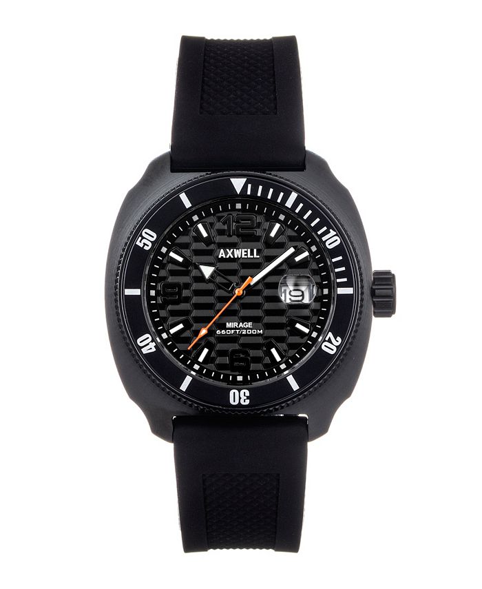 Axwell Mirage Black or Red or Green or Light Blue or Navy Strap Watch ...