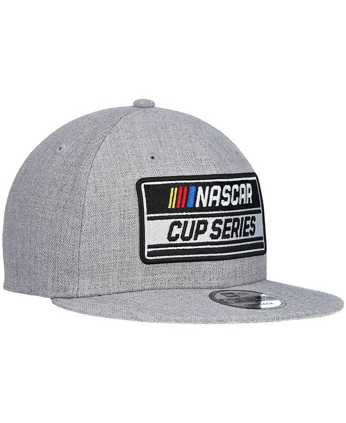 New Era Men's Gray Nascar Cup Series Logo 9Fifty Snapback Adjustable ...