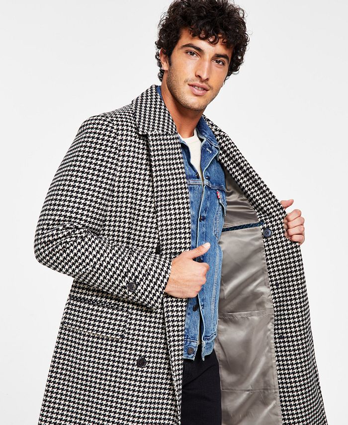 Lauren Ralph Lauren Men's Classic-Fit Double Breasted Lumber Peacoat ...