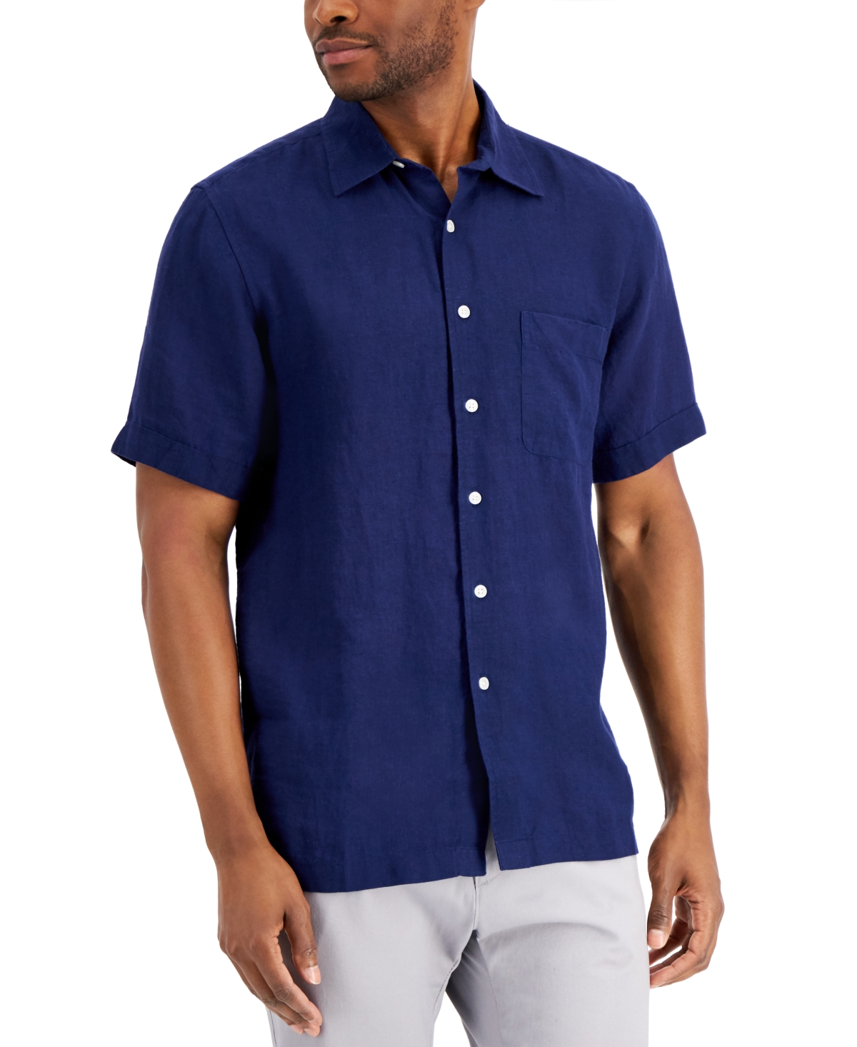 Click here for Club Room Mens 100 Linen Shirt  Created for Macys... prices
