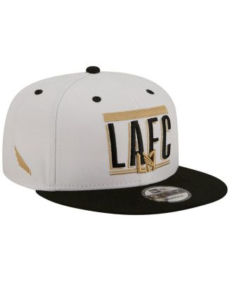 Men's New Era White, Black LAFC Retro Title 9FIFTY Snapback Hat - Macy's