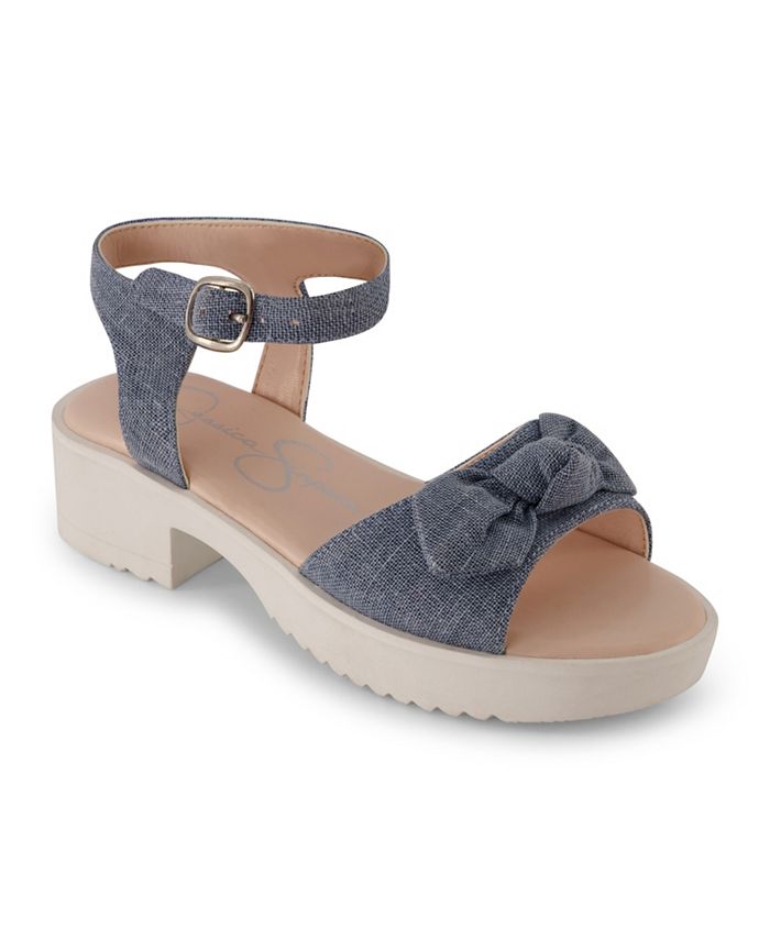 Jessica Simpson Little Girls Bow Sandal - Macy's