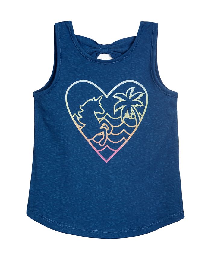 Epic Threads Toddler Girls Unicorn Beach Heart Tank Top - Macy's