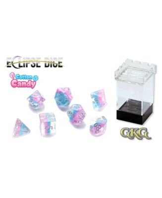 Eclipse Cotton Candy Dice Set, 8 Pieces - Macy's