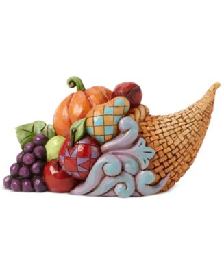 Jim Shore Cornucopia Harvest Blessings Collectible Figurine - Macy's