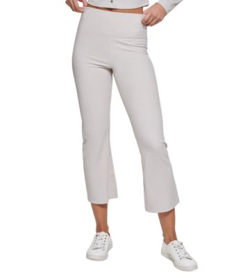 Calvin Klein Performance High Waist Ankle Length Pants - Macy's