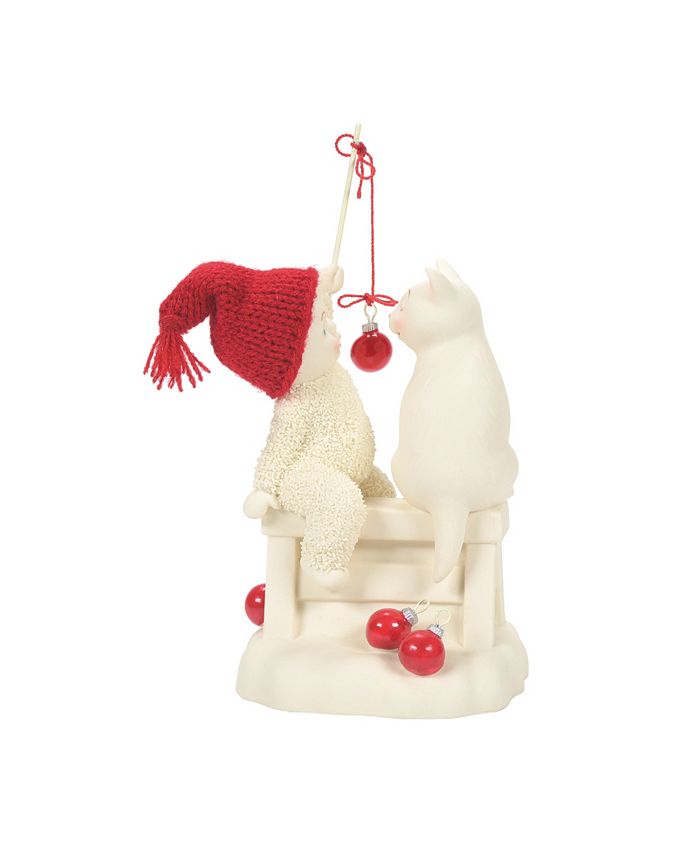 Department 56 Snowbabies Cats Love Shiny Things Holiday Figurines - Macy's