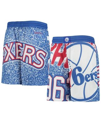 Big Boys Mitchell & Ness Royal Philadelphia 76ers Hardwood Classics ...