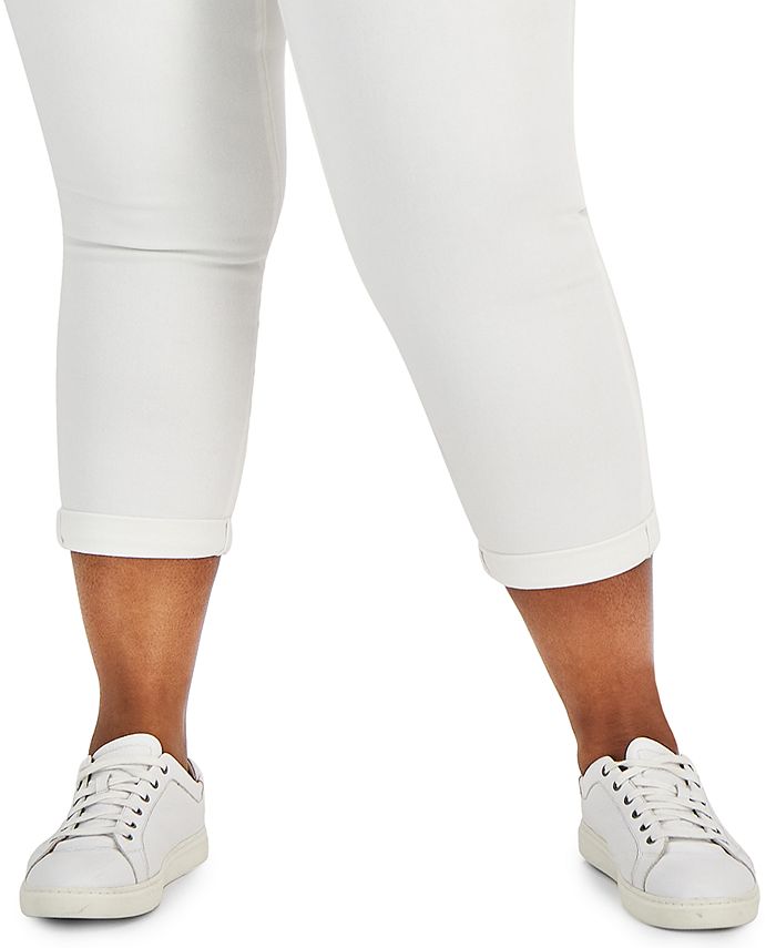 Style & Co Plus Size Curvy-Fit Mid Rise Girlfriend Jeans, Created for ...