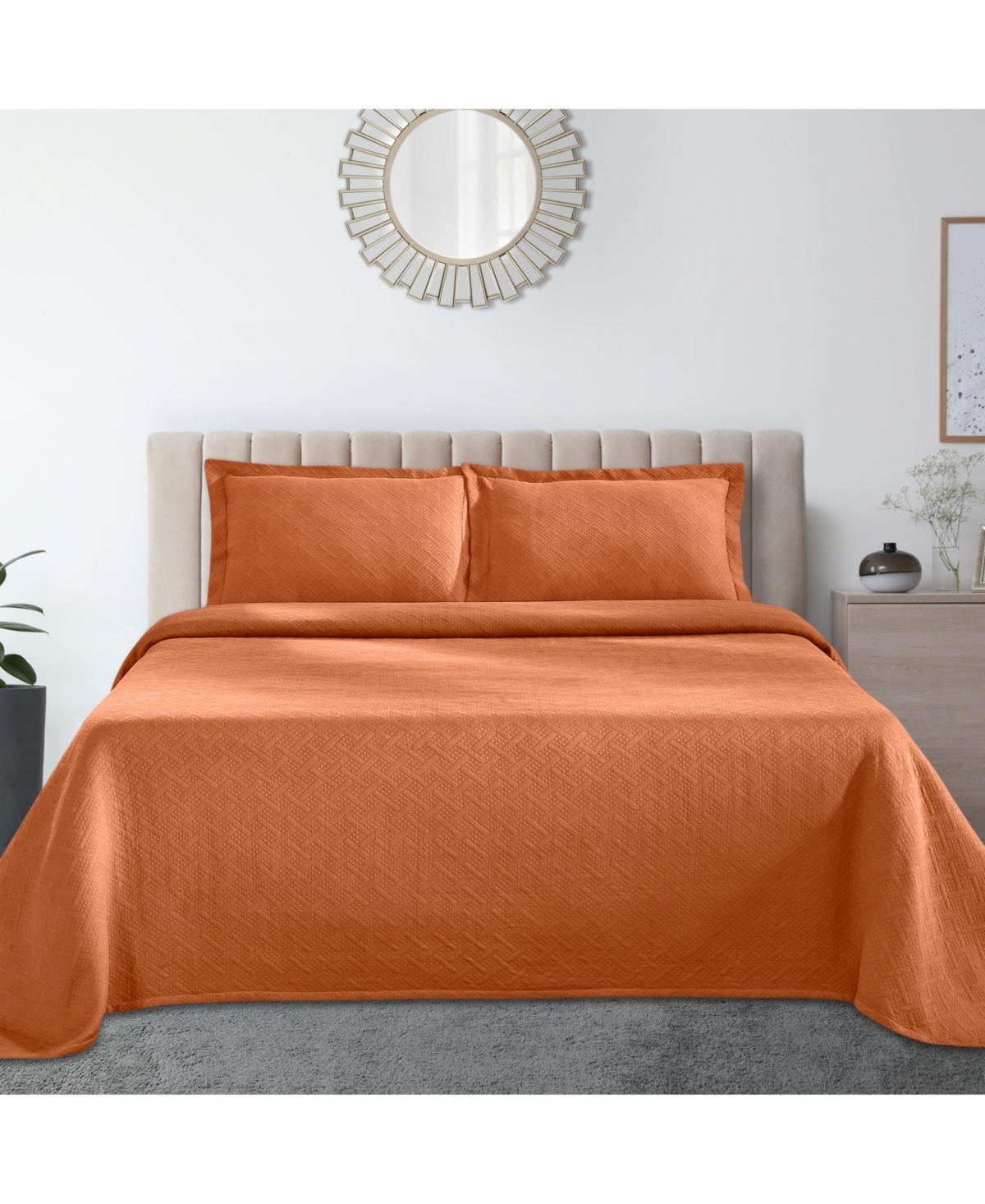 Click here for Superior 100 Cotton Basketweave Matelasse All-Seas... prices