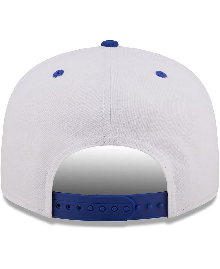 New Era Men's White, Royal La Clippers Retro Title 9Fifty Snapback Hat ...