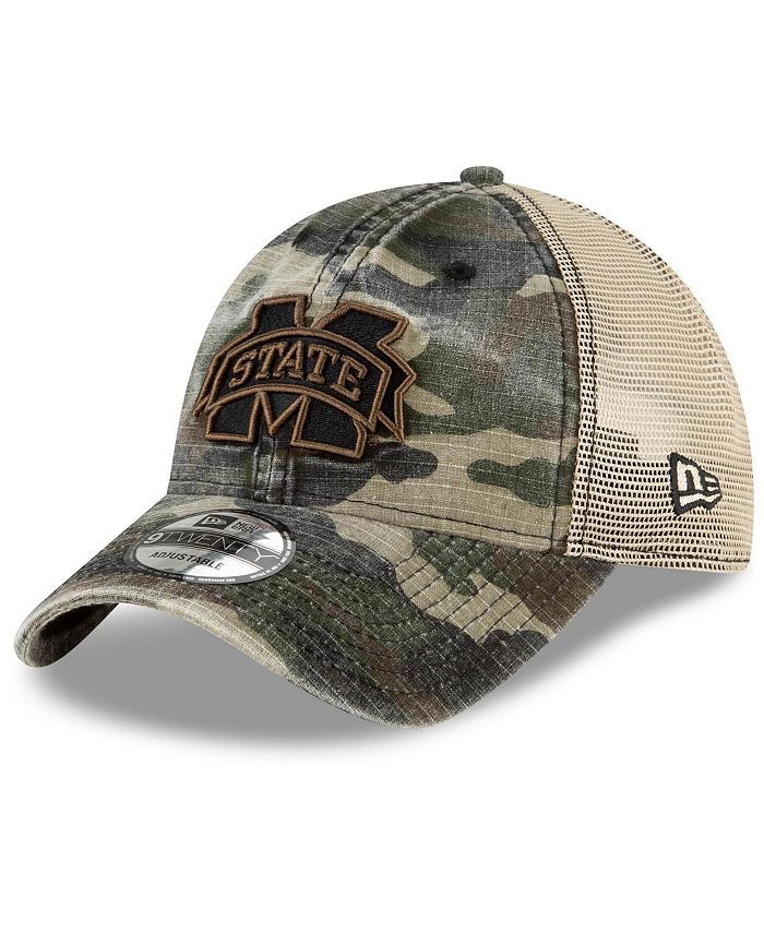 New Era Men's Camo Mississippi State Bulldogs Honor Trucker 9TWENTY ...