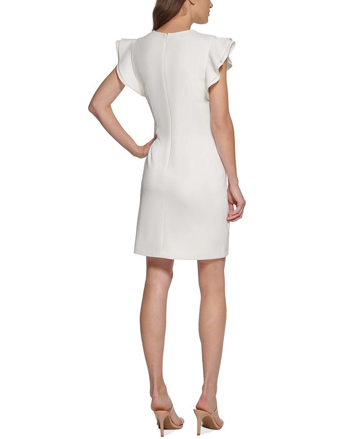 DKNY Side-Drape Dress - Macy's