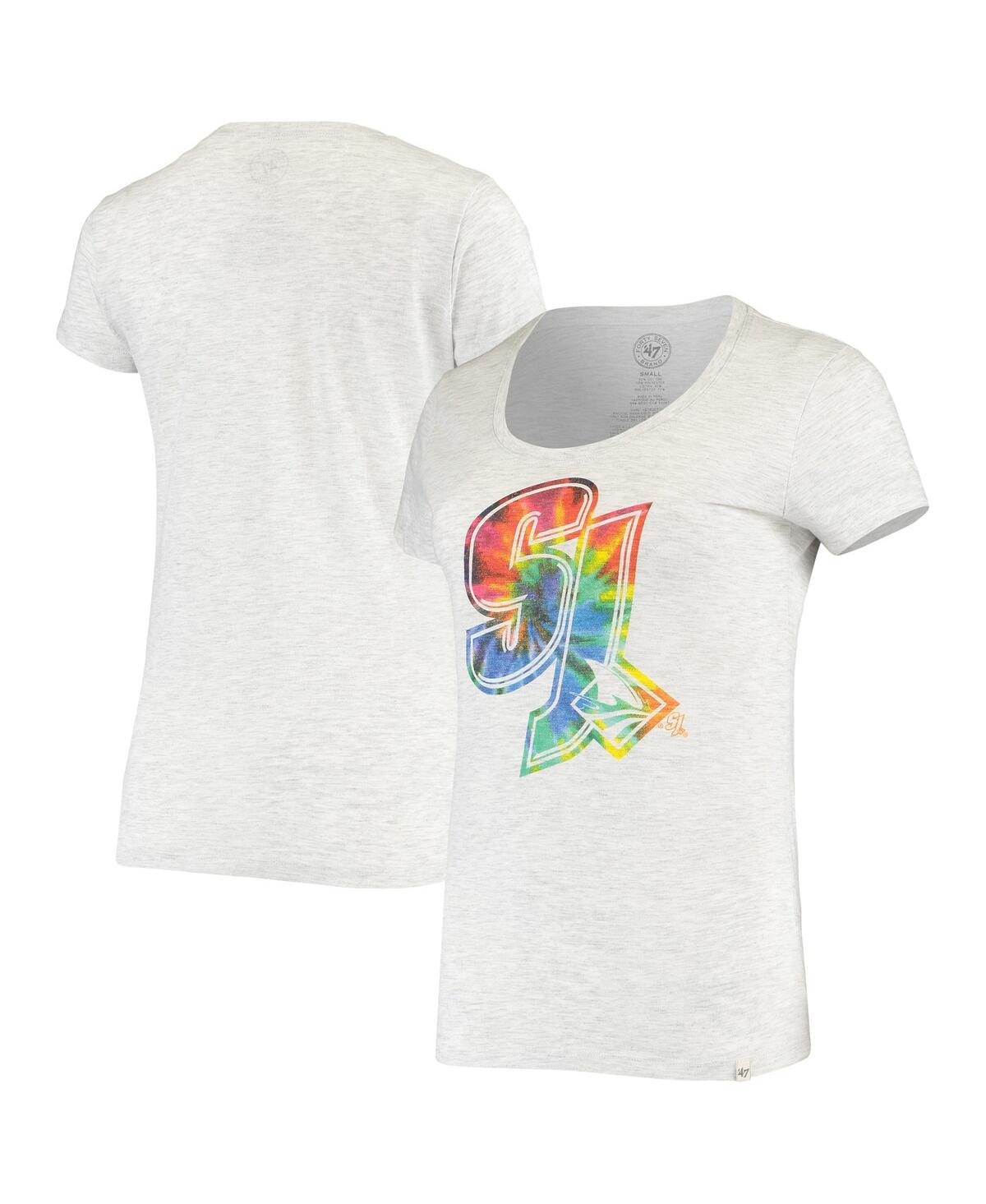 Click here for Womens 47 Heathered Gray San Jose Sharks Fantasy S... prices