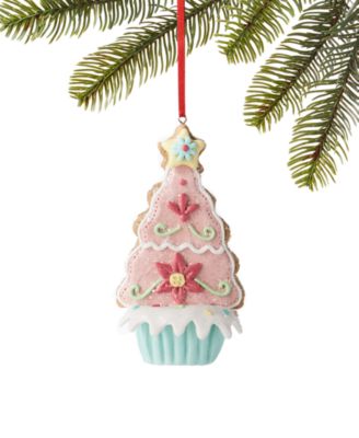 Holiday Lane Sweet Tooth Pink Cake Tree Ornament, Exclusively at Macy's ...