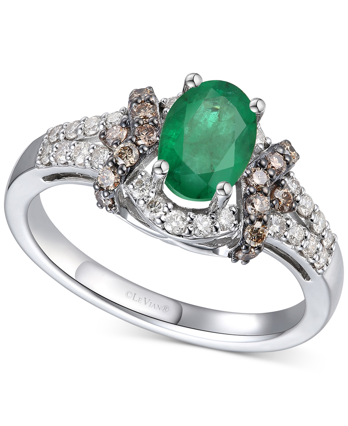 Click here for Le Vian Emerald (5/8 ct. t.w.) & Diamond (1/2 ct.... prices