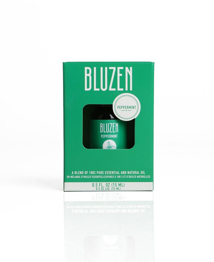BluZen 15mL Peppermint Essential Oil - Macy's