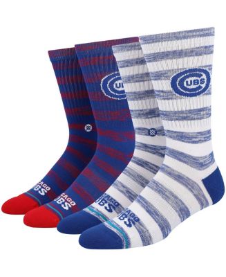 Men's Stance Chicago Cubs 2-Pack Twist Crew Socks Set - Macy's