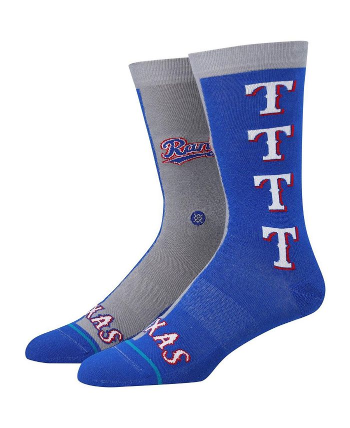 Stance Men's Texas Rangers Split Crew Socks - Macy's