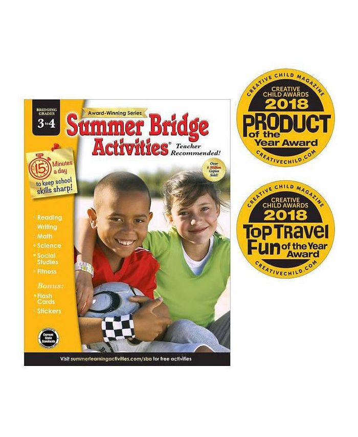 Barnes & Noble Summer Bridge Activities, Grades 3 - 4: Bridging Grades ...