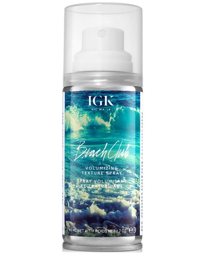 IGK Hair Beach Club Volumizing Texture Spray - Travel Size - Macy's