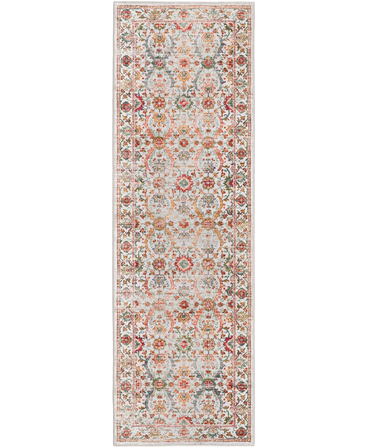 Click here for Dalyn Jericho JC1 26 x 8 Runner Area Rug - Ivory prices