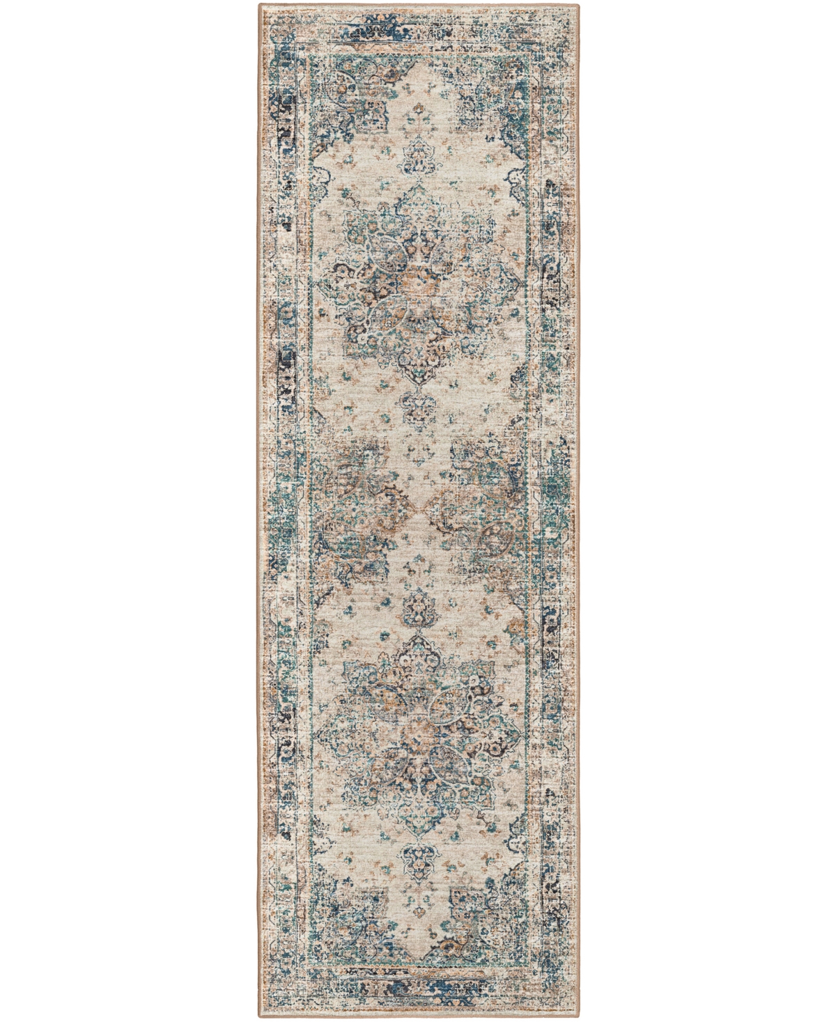Click here for Dalyn Jericho JC6 26 x 12 Runner Area Rug - Multi prices