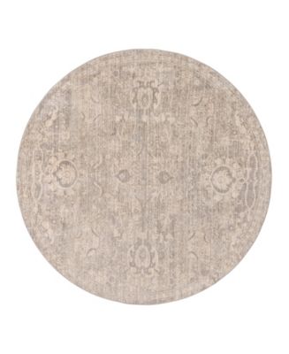 Bayshore Home Dolores DOL02 7' x 7' Round Area Rug - Macy's