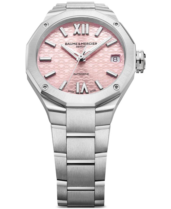 Baume & Mercier Women's Swiss Automatic Riviera Stainless Steel ...