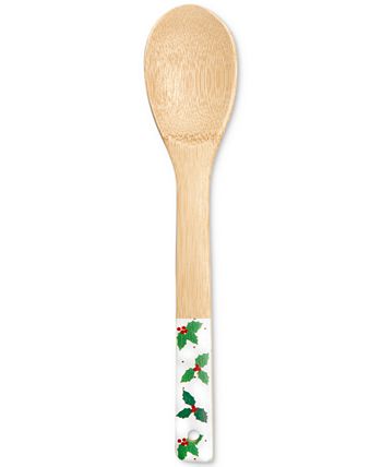Martha Stewart Collection Holly 6-Pc. Bamboo Utensil Set, Created for ...