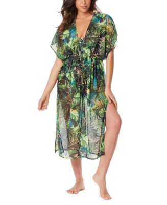 Beyond Control Beyond Swim Women's Beyond Lopez Printed Slit Swim Cover ...