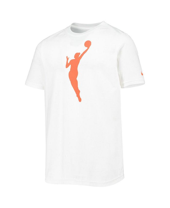 Nike Big Boys White WNBA Primary Logo T-shirt - Macy's