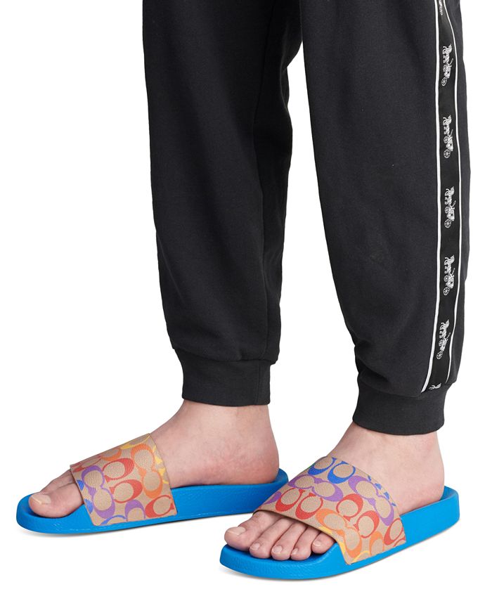 COACH Men's Signature Pride Slide Sandal & Reviews - All Men's Shoes ...
