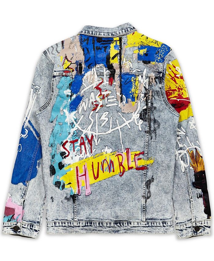 Reason Men's Money is Power Denim Jacket & Reviews - Coats & Jackets ...